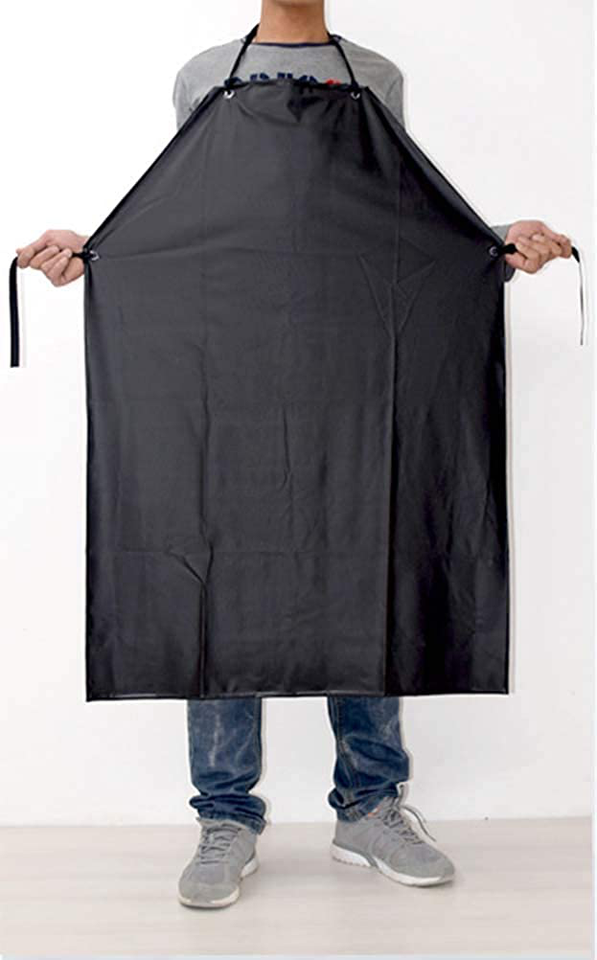 Men’s Apron Thick Rubber Waterproof Apron Factory Butcher Adjustable ...