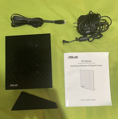ASUS RT-N56U 300 Mbps 4-Port Gigabit Wireless N Router 610839332502| eBay