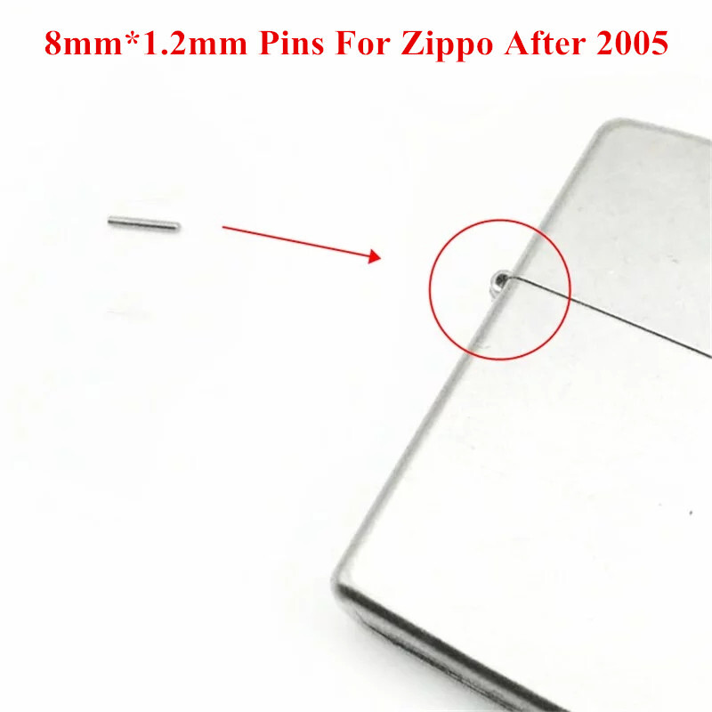 For ZIPPO - Lighter Case Hinge Pin - Size: 8mm x 1.2mm | eBay UK