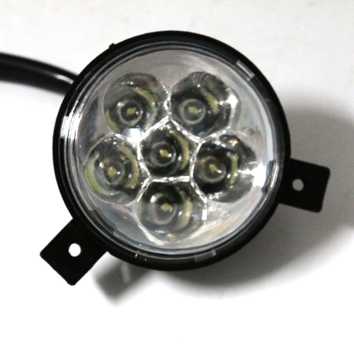 2pc 2 WIRE LED FRONT HEADLIGHT HEAD LIGHT LAMP ATV GO KART QUAD SCOOTER ...
