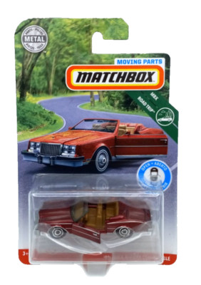 Matchbox MBX Road Trip Moving Parts (2019) Red '83 Buick Riviera ...