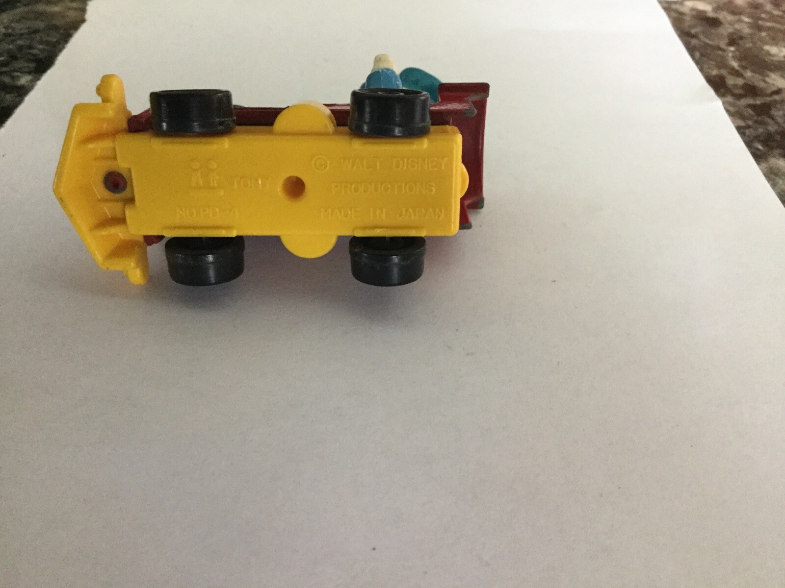 Vintage Walt Disney Diecast Donald Duck Conductor Train TOMY | eBay