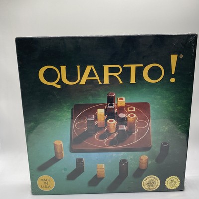 Quarto Board Game by GiGamic Wood Complete - New Sealed 1993 Made In ...