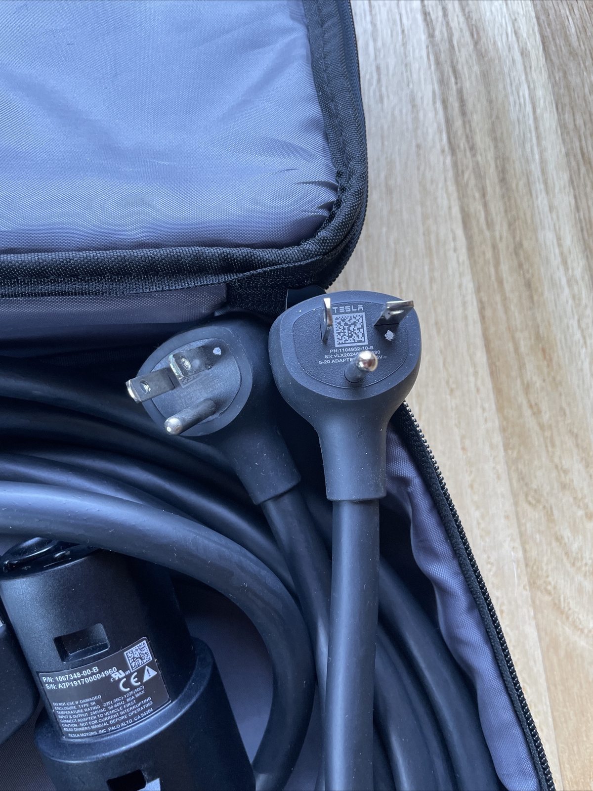 TESLA S 3 X Y Gen 2 Mobile Connector Bundle Charger Kit 5-20 5-15 J1772 ...