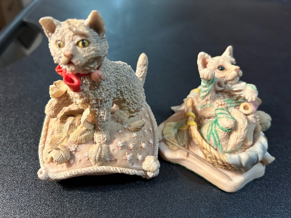 Vintage Holland Studio Craft Cat figurines Staffordshire England | eBay