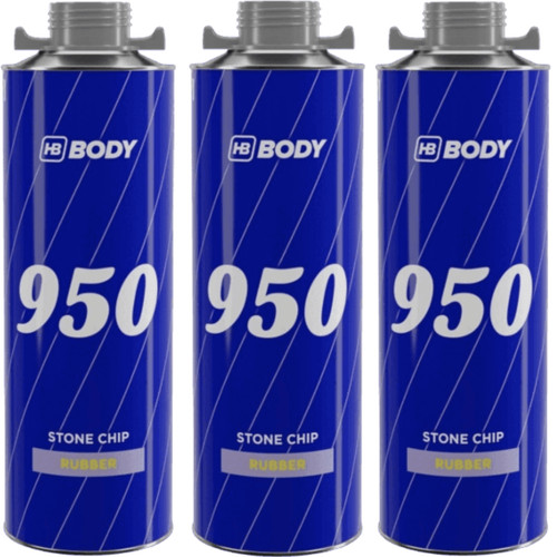 HB BODY 950 Stone Chip Scratch Protect Rubber Internal External 1 Litre ...