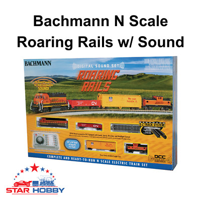 Bachmann 24132 Roaring Rails with Digital Sound (N Scale) Complete ...