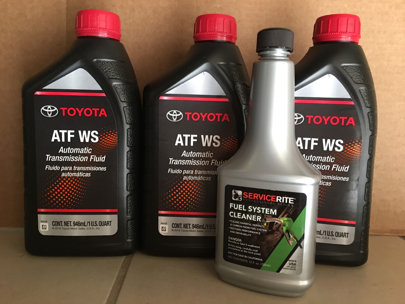 Genuine Toyota Automatic Transmission Fluid Ws