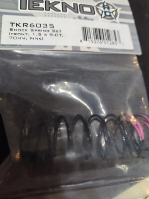 Tekno RC 6035 Shock Spring Set Front 1.5x9.0T 70mm EB48 | eBay