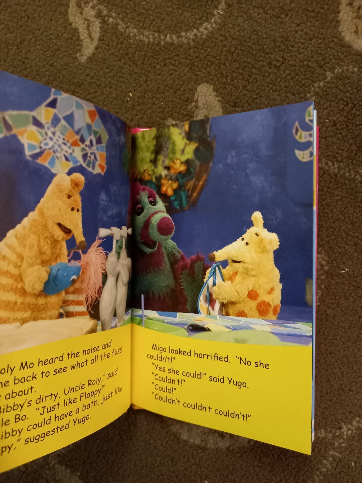 FIMBLES THE ROLY MO SHOW WASHING DAY BOOK KIDS CBEEBIES | eBay UK
