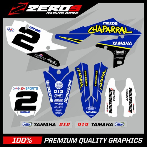 CUSTOM MX GRAPHICS KIT : YAMAHA YZ YZF 125 - 450 MOTOCROSS GRAPHICS ...