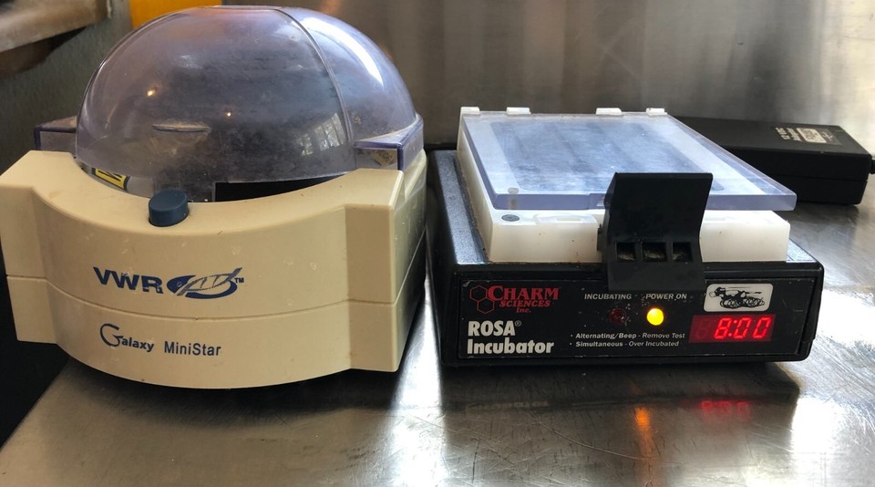 Charm Sciences Rosa Pearl X Reader RPRX-NB0928/Incubator/Centrifuge ...