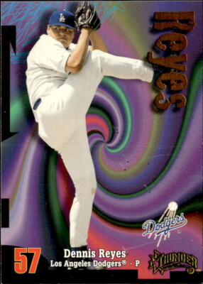 1998 Circa Thunder Dennis Reyes 159 Los Angeles Dodgers | eBay