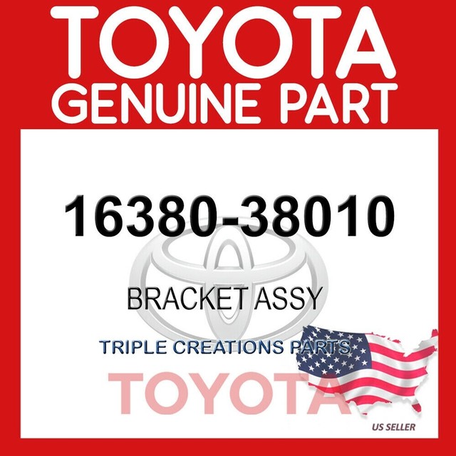 16380-38010 Toyota Bracket Fluid Coupling 1638038010 Genuine OEM Part ...