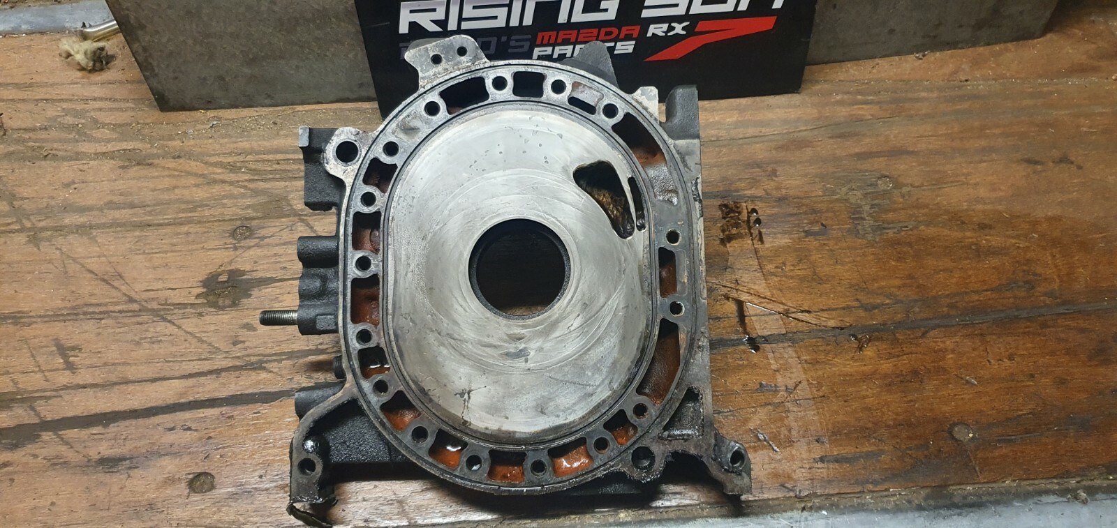 MAZDA RX7 FD3S 13B 1992-2002 ENGINE FRONT PLATE IRON BRIDGE PORTED | eBay