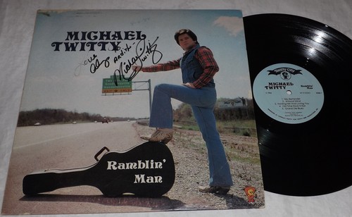 1984 MICHAEL TWITTY Ramblin' Man LP Conway Twitty City Records MT 1000 ...
