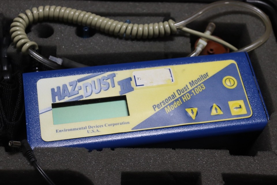 HAZ-DUST III MODEL HD-1003 PERSONAL DUST MONITOR | eBay