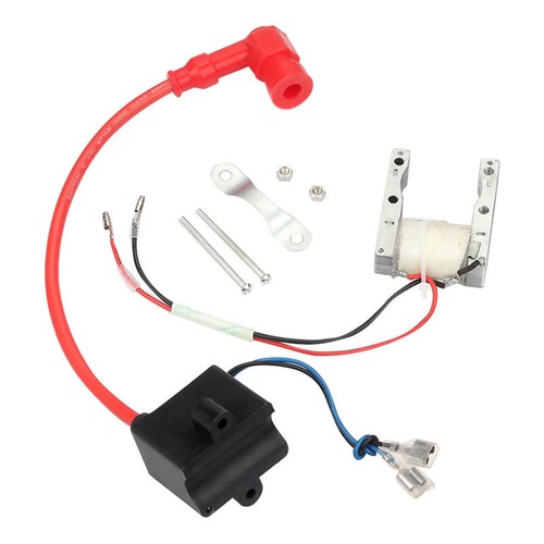 Universal CDI Ignition Coil Magneto For 49cc 50-80cc 2-Stroke Engine ...