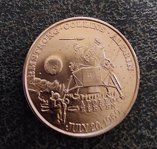 July 20 1969 APOLLO 11 PROJECT apollo Medal Armstrong Collins Aldrin | eBay