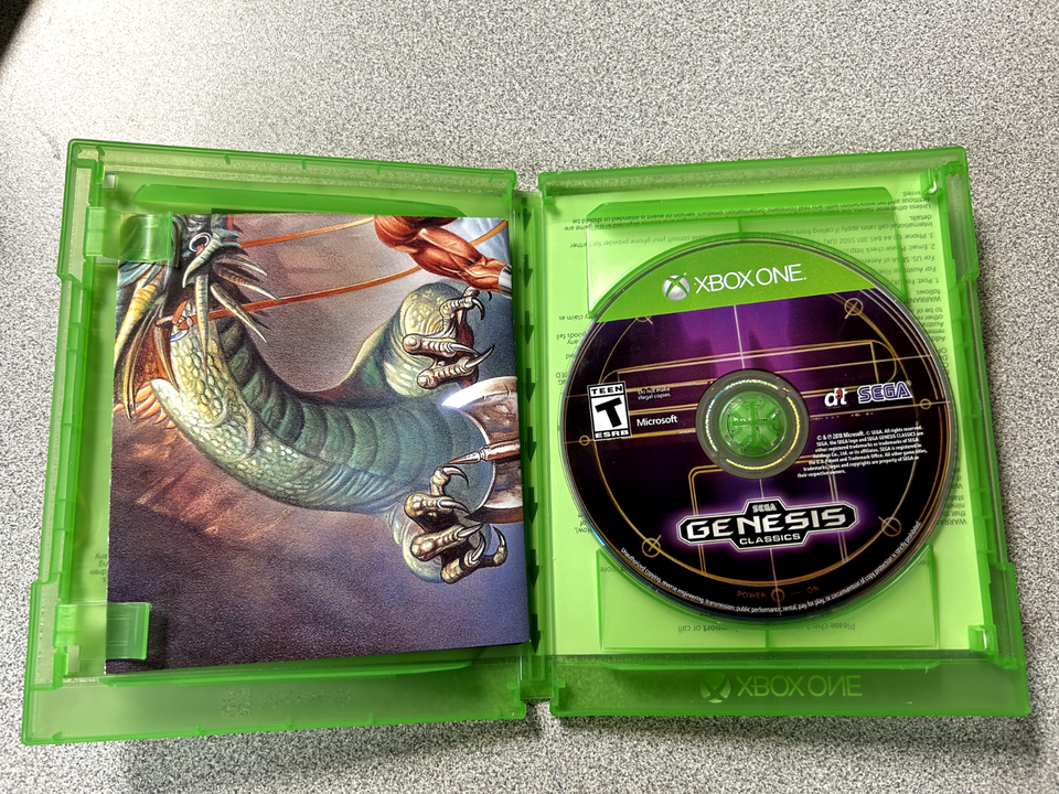 SEGA GENESIS CLASSICS for Xbox One- 50+ titles w/poster - Sonic ...