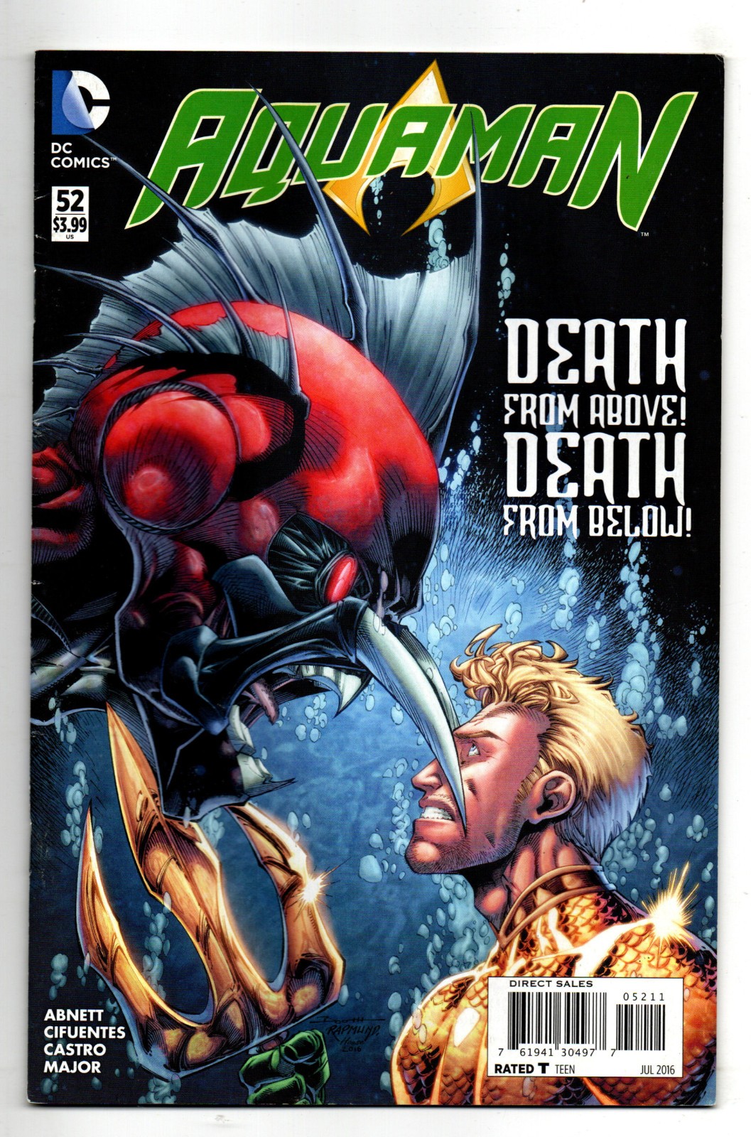 Aquaman #52, July 2016, DC Comics | eBay UK