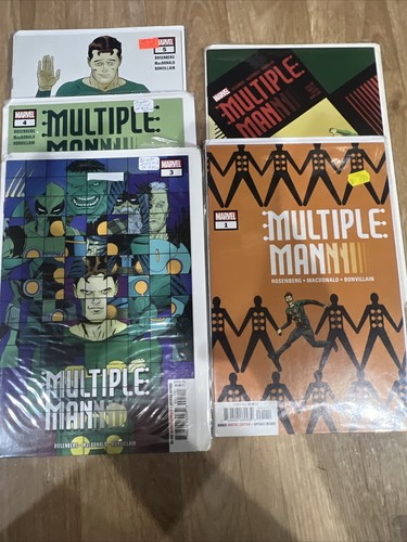 Marvel Comics X-Men MULTIPLE MAN (2018) #1-5 COMPLETE SERIES NM / VF | eBay