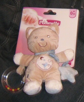 doudou pommette chat éveil NEUF | eBay