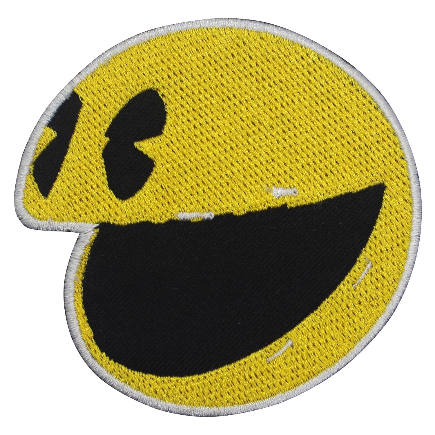 Pac-man, Smile Emoji, , High Quality IRON ON/ Sew On Applique PATCH, | eBay