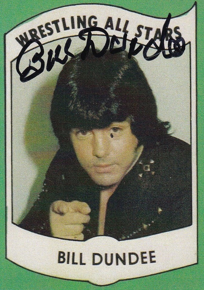 Bill Dundee Signed 1982 / 2024 Wrestling All Star Trading Card Pro NWA ...
