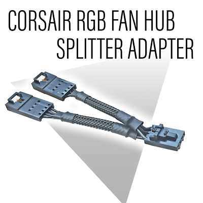 Corsair RGB Fan Hub Splitter Adapter | eBay