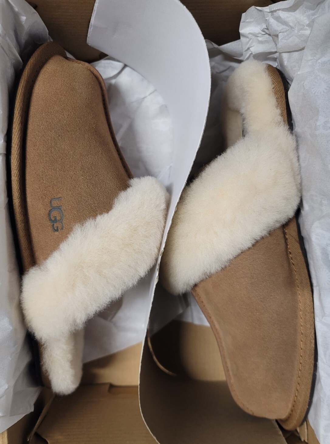UGG Women's Scuffette II Slippers Authentic with Original Box 1106872 ...