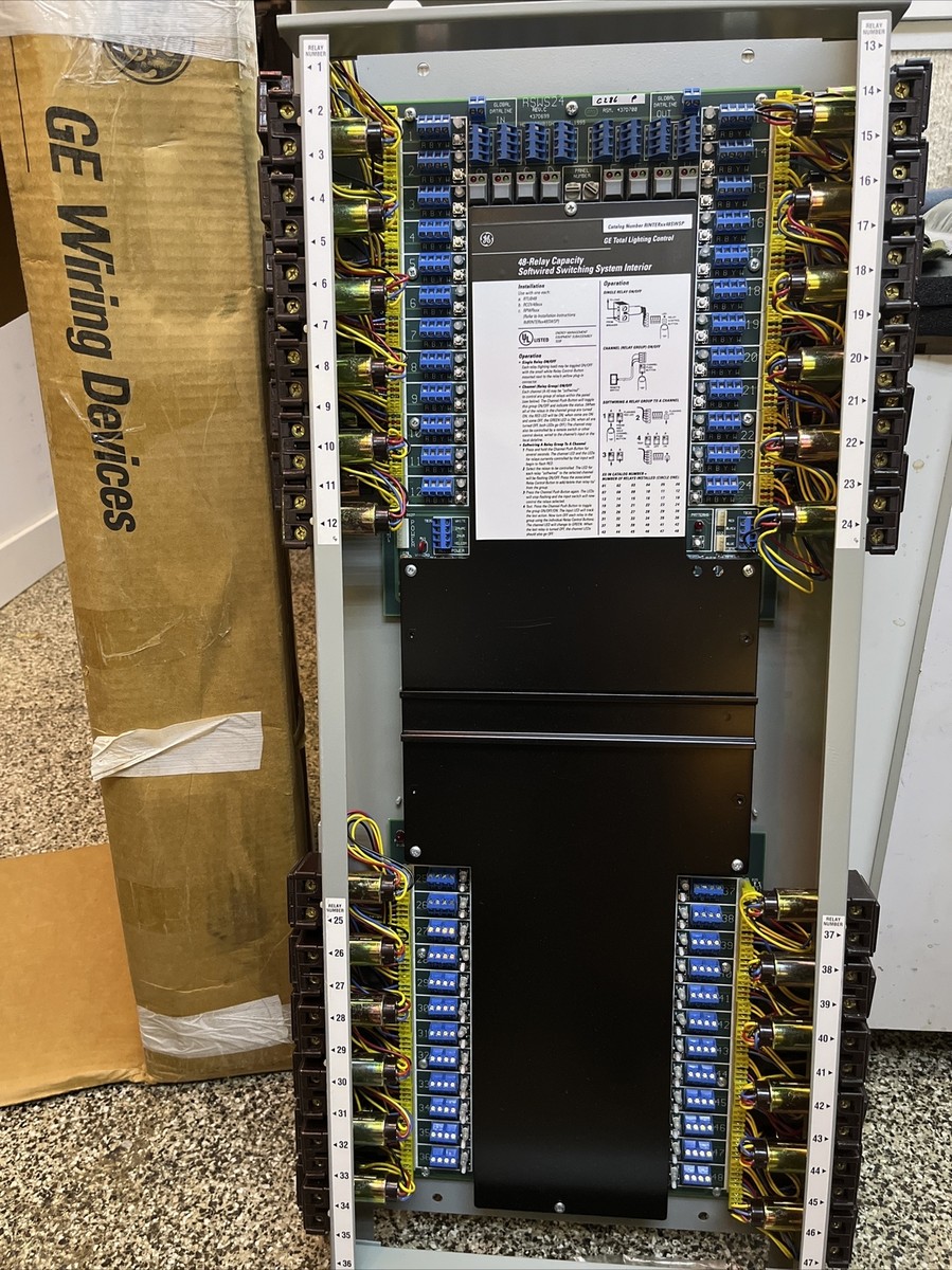 Relay Lighting Cabinets Relay Wiring Kit HD For Two Lamps DTP2