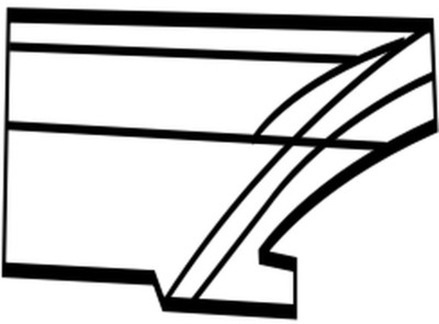 75987-60710 Toyota Stripe, rear door, outside, rh 7598760710, New ...