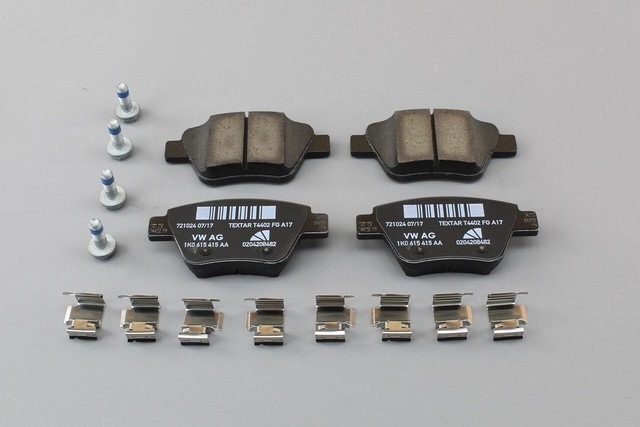 Genuine VW AUDI SKODA Seat Beetle Golf A1 Rear Brake Pads 272x10 ...