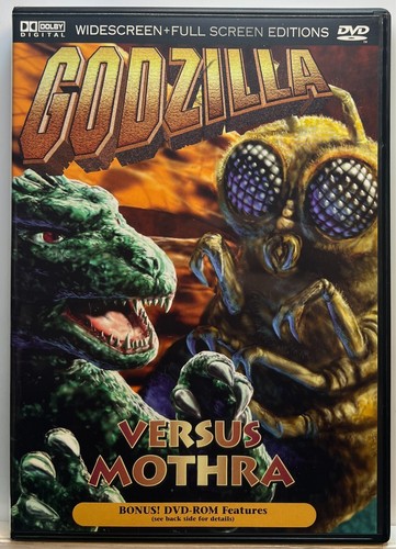 Mothra Versus Godzilla (DVD 1998 Widescreen / Full Screen + DVD Rom ...
