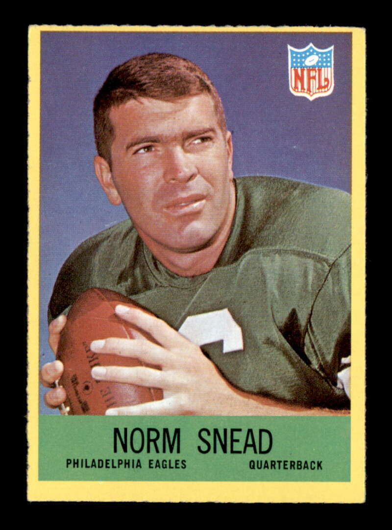 1967 Philadelphia #142 Norm Snead EX+ X3112978 | eBay