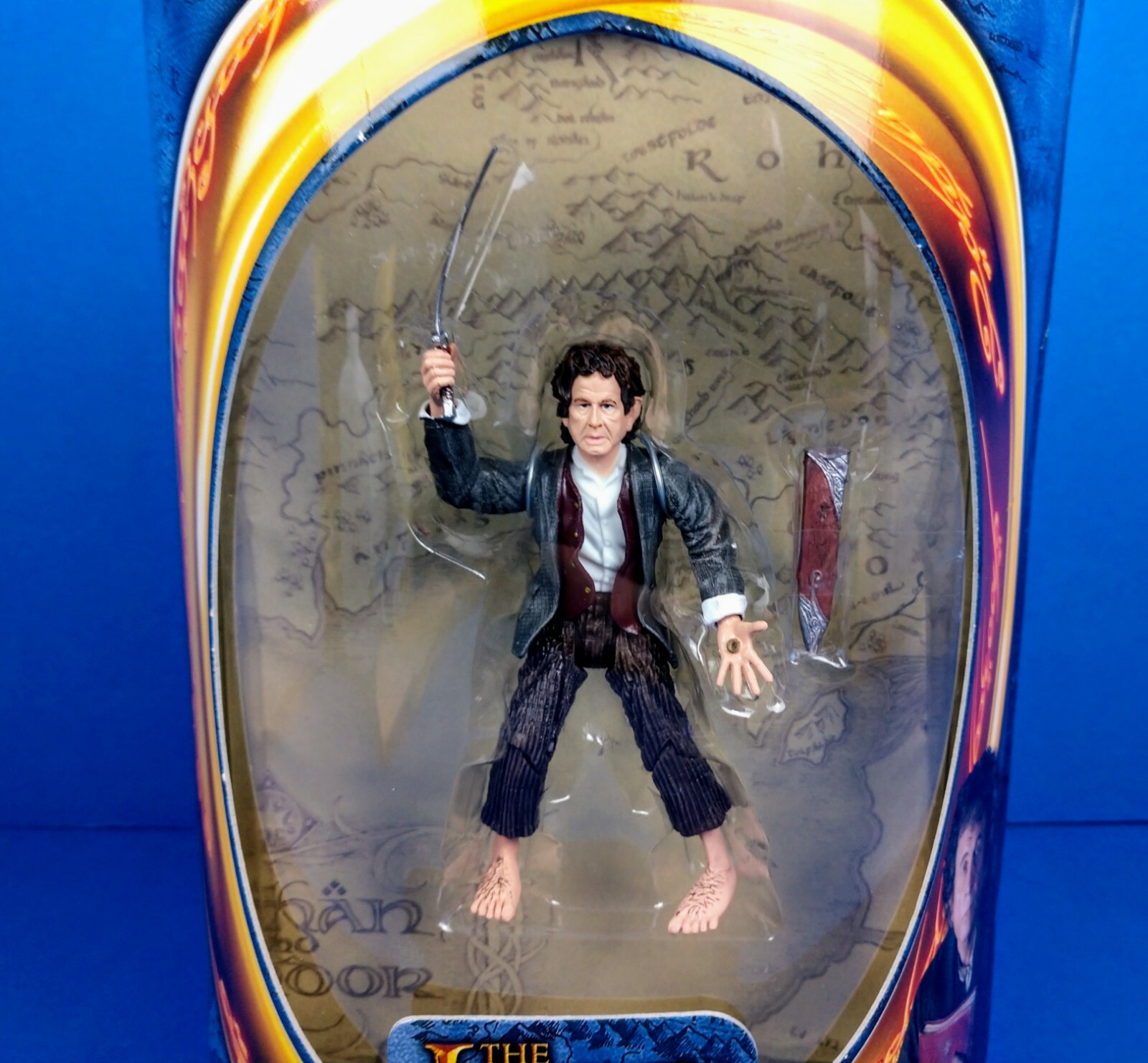 ToyBiz Lord Of The Rings Return Of The King Prologue Bilbo Action ...