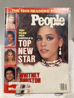 People Magazine, May 19 1986, Whitney Houston, 1986 Readers' Poll ...