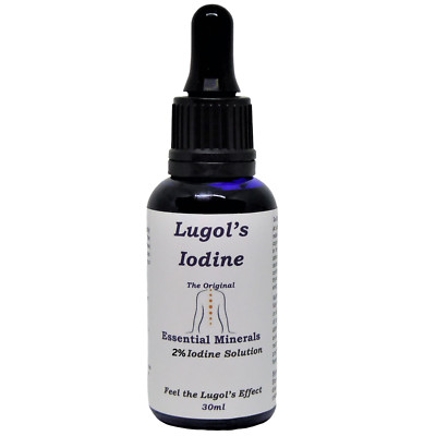 30ml LUGOLS IODINE SOLUTION 2% Lugol's Original Formula. Pharmaceutical ...