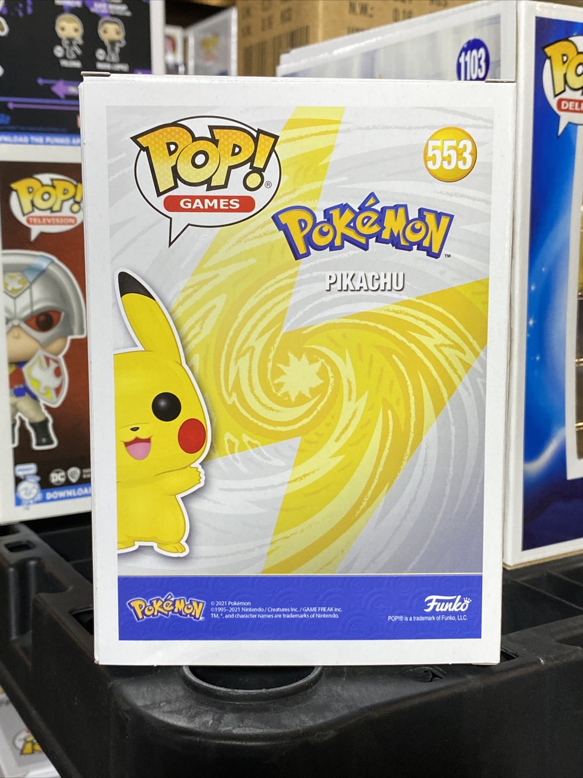 Funko Pop! Games: Pokémon #533 Pikachu Diamond Collection GameStop ...