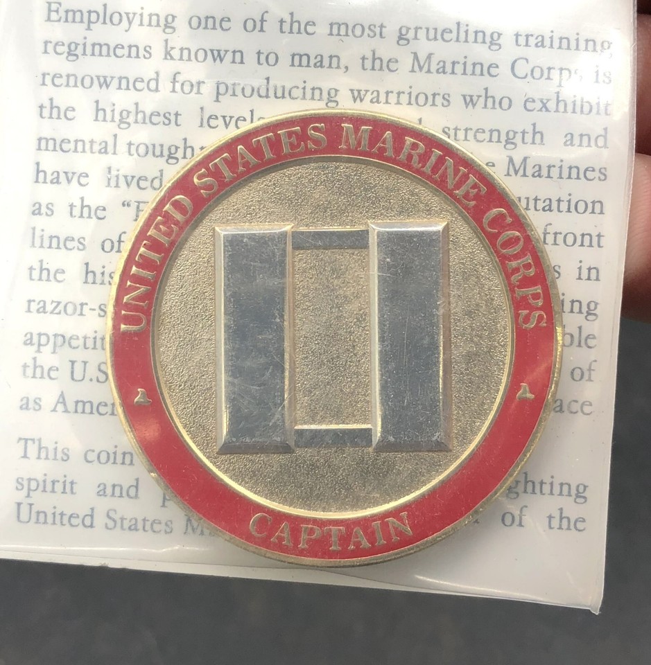 USMC Captain Rank Challenge Coin/Token | eBay