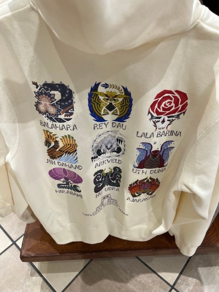 USJ Monster Hunter 2025 Hoodie Universal Studio Japan L Size CAPCOM ...