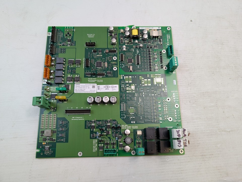 SIEMENS FCI2016-U1 S54400-A55-A1 Periphery Board | eBay