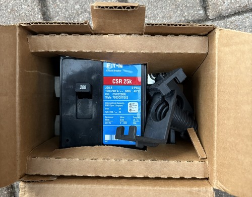 🔥1 Eaton Cutler Hammer CSR2200N 200 amp 2 pole 120/240v circuit breaker ...