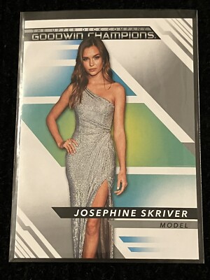 Josephine Skriver 2022 Upper Deck Goodwin Champions. Model | eBay