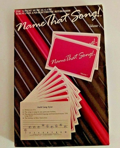 Name that Song Vol 1- Musical Clue Game for Pianos & Electronic ...