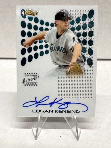 2014 Topps Finest Certified Autograph Issue Card #117 Logan Kensing ...