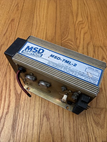 MSD 7220 7ML-2 CD Ignition Box W/RPM Limiter. Analog, 480V Output, 12V ...