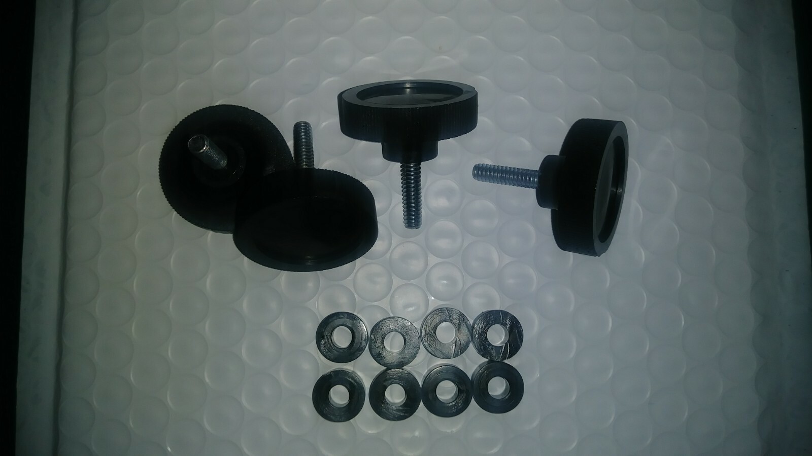 Oneida Eagle Bow OEM Black Quiver Knobs with spacers NOS one has Eagle ...