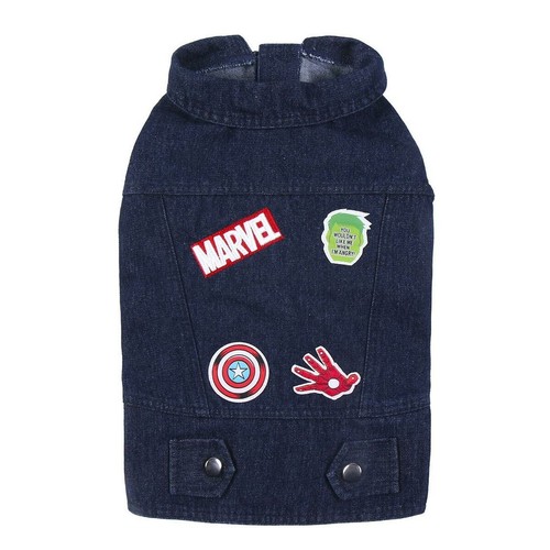 Dog coat Marvel Blue S 8445484063431 | eBay UK
